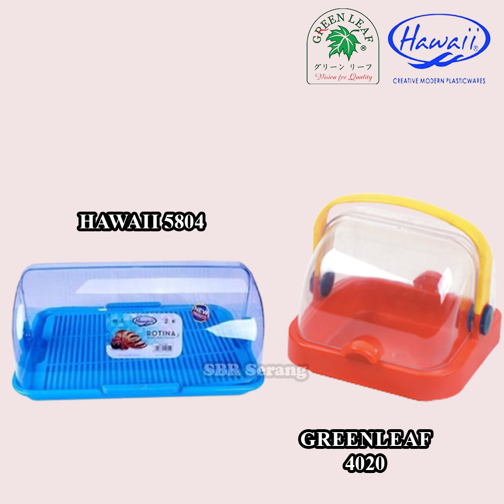 Jual Tempat Roti Emory Green Leaf DanTempat Roti Hawaii Rotina XL Besar ...