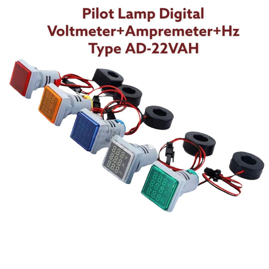 Jual pilot lem/Pilot Lamp Digital Voltmeter+Amperemeter+Hz AD16-22VAH ... Jual pilot lem/Pilot Lamp Digital Voltmeter+Amperemeter+Hz AD16-22VAH ...