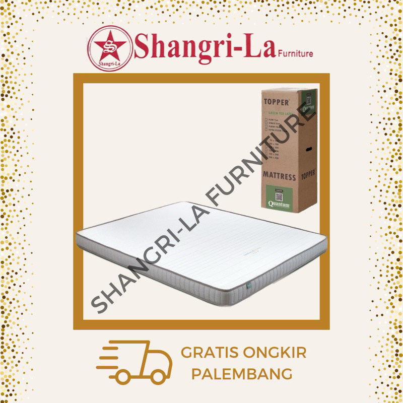Jual Greentea Latex DNA Topper 8cm Quantum - Kasur Busa Spring bed ...
