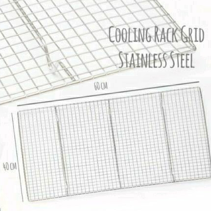 Jual Cooling Rack Grid 60x40cm | Shopee Indonesia