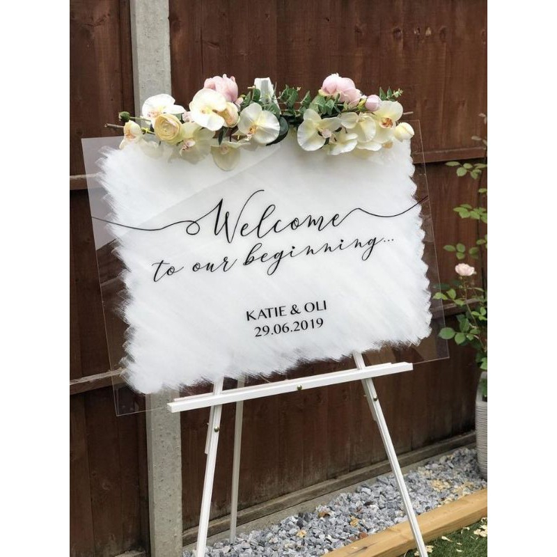Jual PAPAN DEKORASI LAMARAN PERNIKAHAN - WEDDING SIGN PESTA - AKRILIK ...