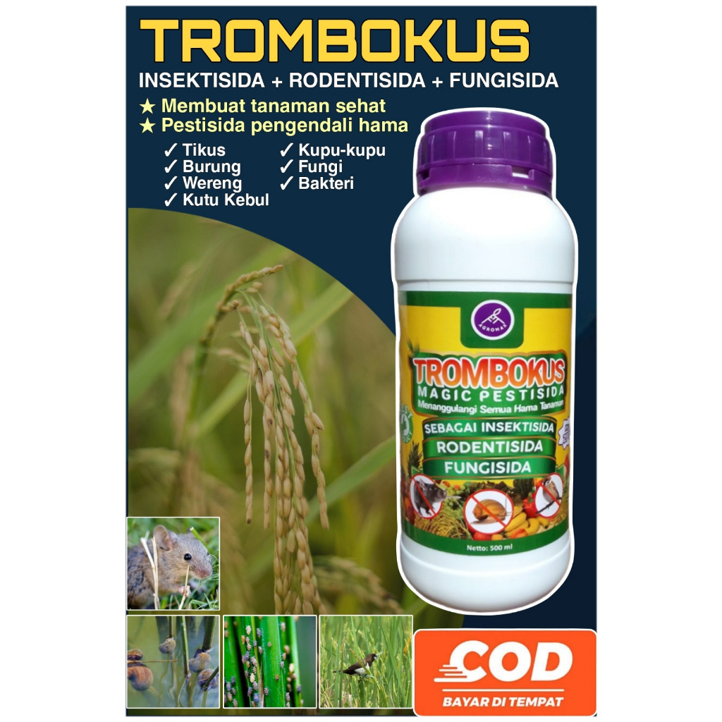 Jual Trombokus Magic Pestisida Insektisida Rodentisida Fungisida ...