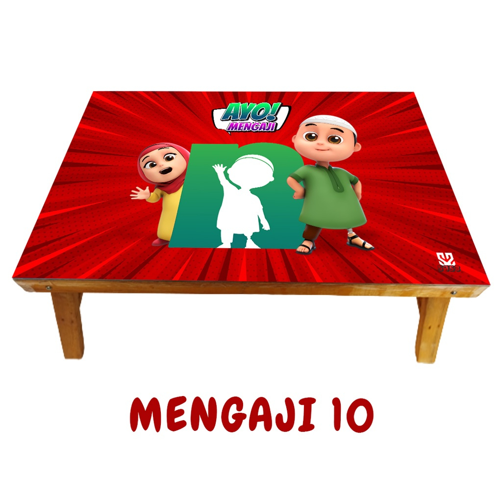 Jual Meja Belajar Anak Lipat Ayo Mengaji Belajar Hijaiyah Alphabet ...