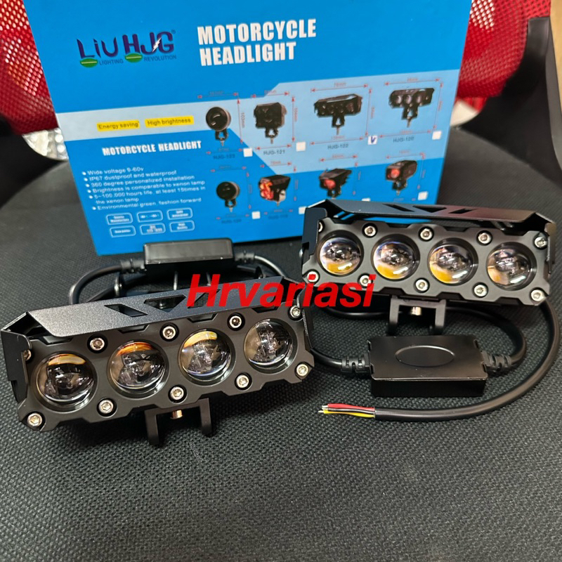 Jual mini Projie original HJG 4 Mata/SQL 4 Mata Driver External Kuning ...