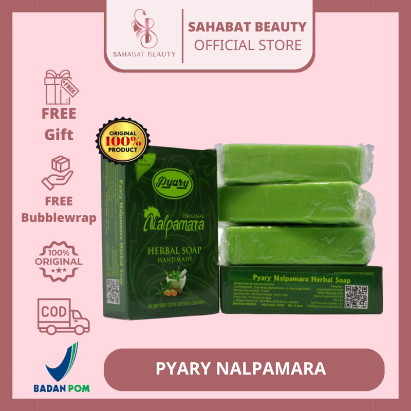 Jual Sabun Arab PYARY Nalpamara Soap 100% Original | Shopee Indonesia