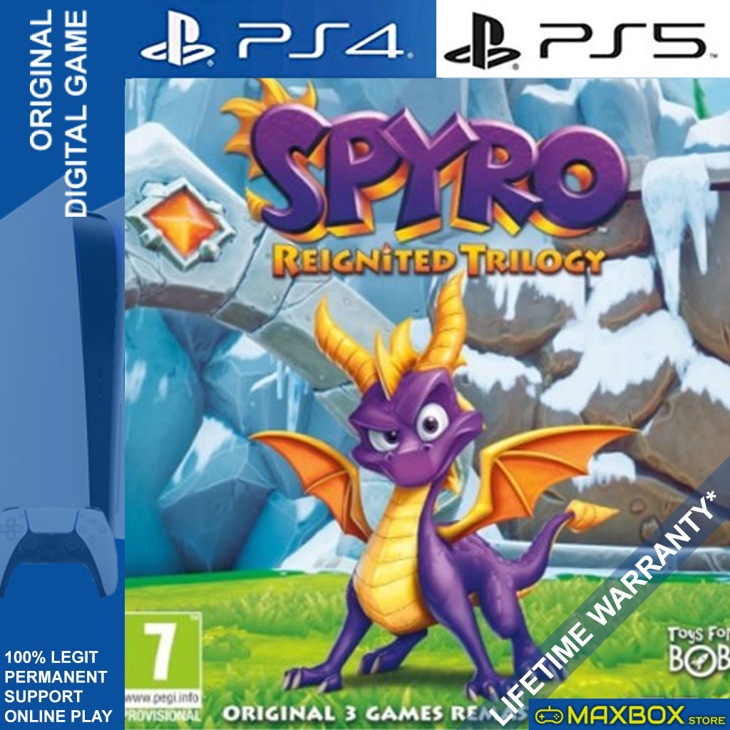 Jual Spyro Reignited Trilogy PS4 PS5 Original Game | Shopee Indonesia
