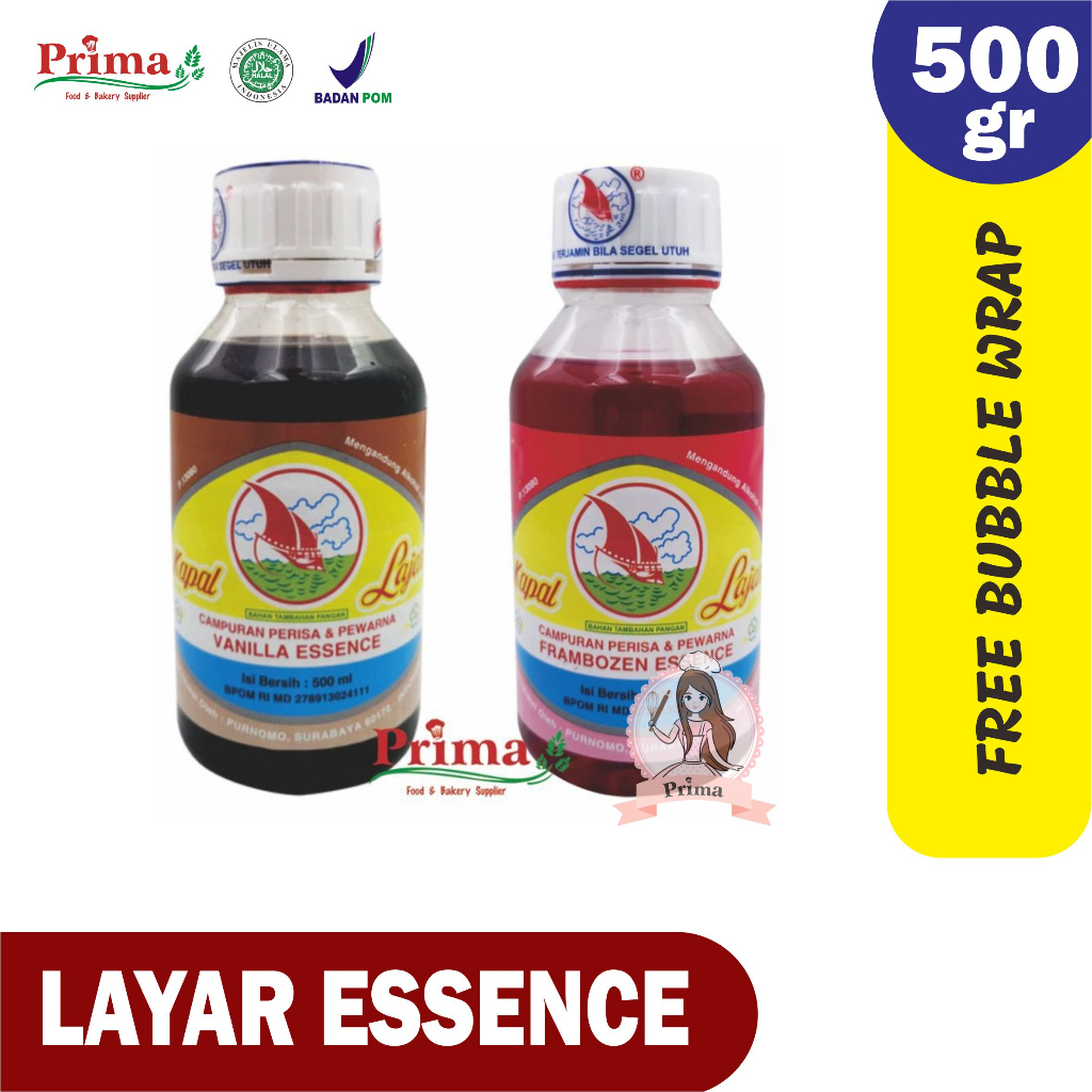 Jual Essence - Layar vanilli / frambozen 500ml | Shopee Indonesia