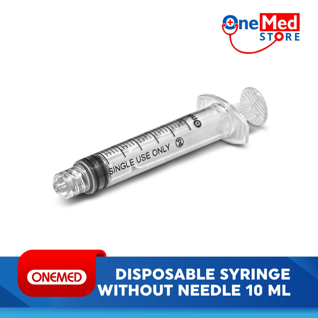 Jual Syringe 10 cc Without Needle Onemed Tanpa Jarum Pcs OB | Shopee ...