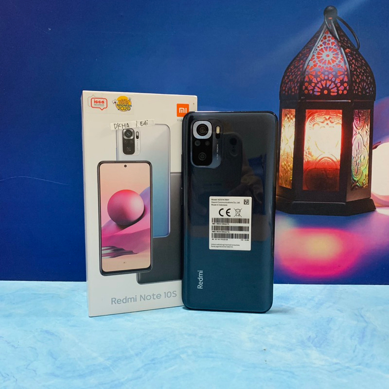 Jual XIAOMI REDMI NOTE 10s 8/128 6/128 6/64 SECOND FULLSET BEKAS ...
