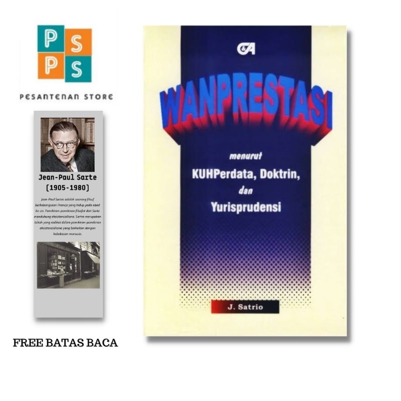 Jual BUKU ORIGINAL WANPRESTASI Menurut KUHPerdata, Doktrin ...