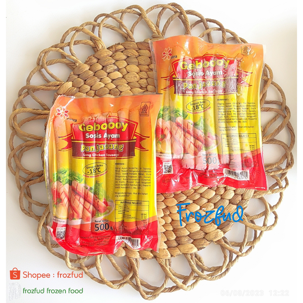 Jual Geboy Sosis Ayam 500gr | Shopee Indonesia