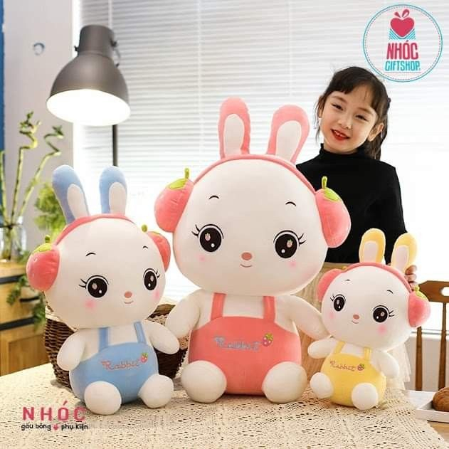 Jual BONEKA KELINCI RABBIT CARROT JUMPSUIT UKURAN 50 cm/Mainan Anak ...