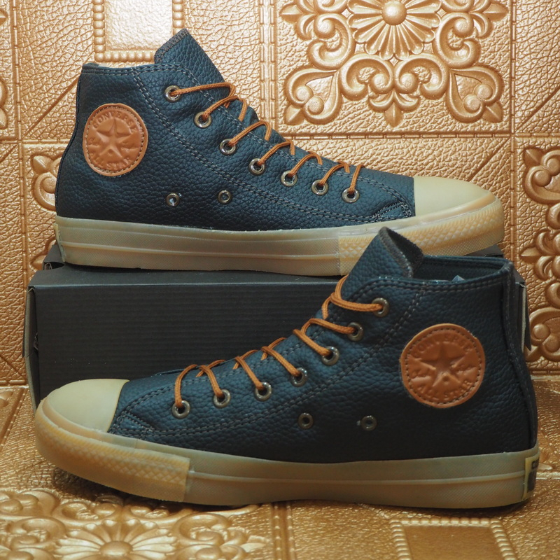 Jual CONVERSE ALLSTAR KULIT HIGH / LOW COKLAT HITAM | Shopee Indonesia