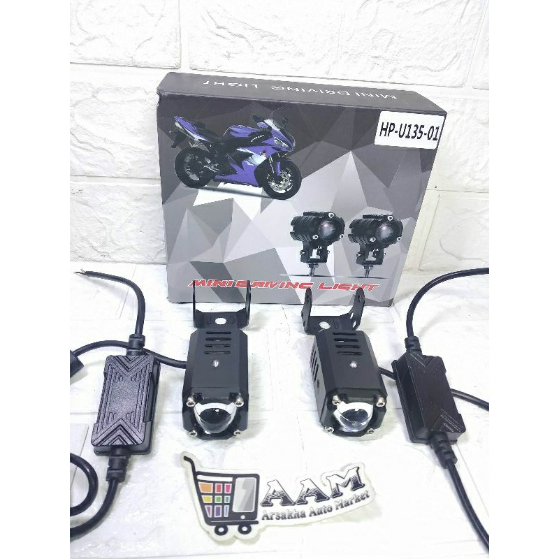 Jual MINI PROJI LAMPU TEMBAK FOGLAMP SQL 1 MATA KUNING PUTIH | Shopee ...