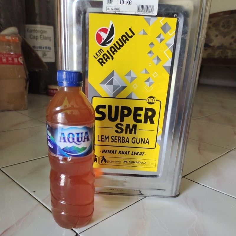 Jual lem rajawali botolan 600 ml. Kaleng super SM | Shopee Indonesia