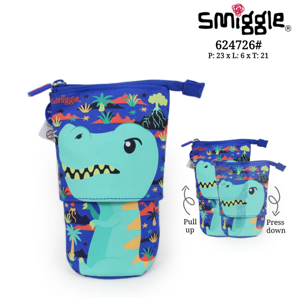 Jual Smiggle Movin Junior Backpack Lunchbag Dinosaur | Shopee Indonesia