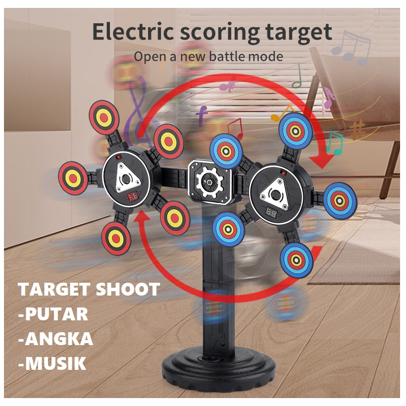 Jual MAINAN ANAK EDUKASI LATIHAN TEMBAK SASARAN TARGET SHOOTING / ADA ...