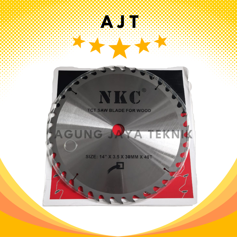 Jual Mata Gergaji 14" x 40T NKC / Mata Pisau Potong Circular Saw 14 NKC ...