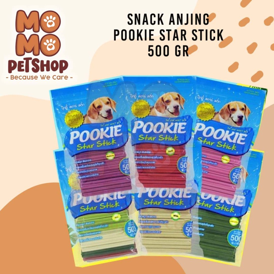 Jual Pookie Star Stick Dental Care All Variant 500gr - Snack Anjing ...