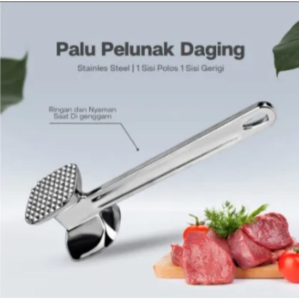 Jual Mitra Loka Alat Pemukul Pengempuk Palu Daging Meat Hammer ...