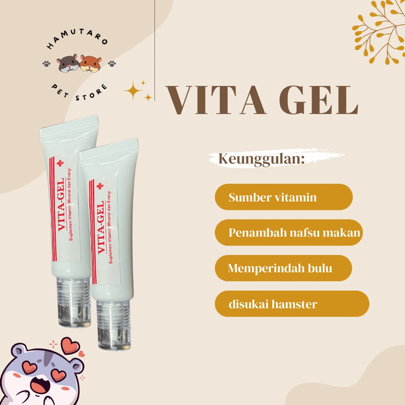 Jual Vita-Gel Suplemen Vitamin , mineral dan Energi Untuk Hewan | Shopee Indonesia