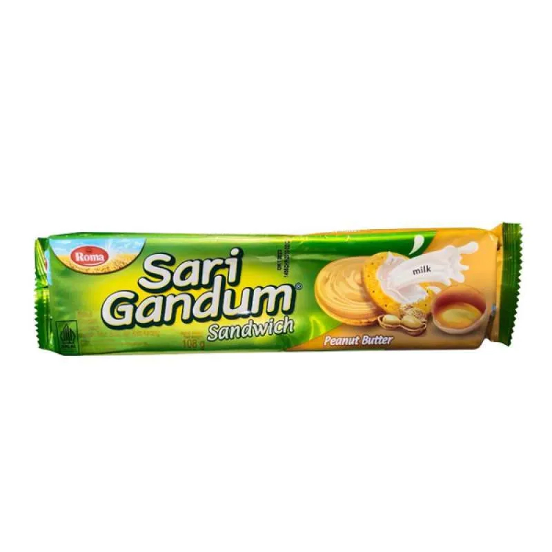 Jual Roma Sari Gandum Sandwich 108gr - Biscuit Gandum | Shopee Indonesia