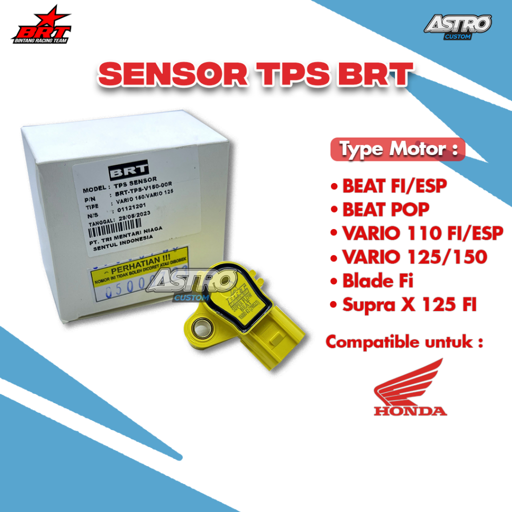 Jual Sensor TPS BRT Vario 125 Vario 150 Beat Fi ESP Scoopy Fi ESP Vario 110 Fi ESP Supra X 125 ...