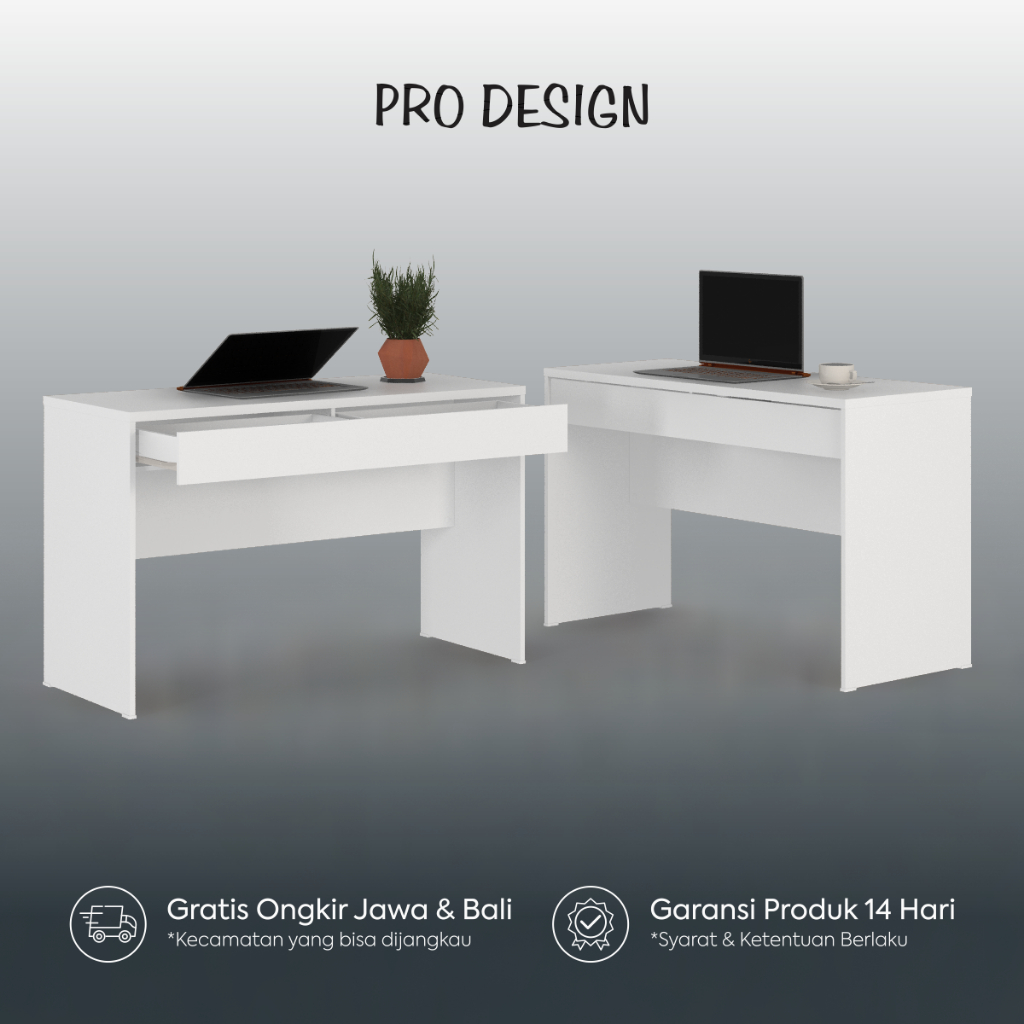 Jual Pro Design Yuka DK120 Meja Kerja / Meja Kantor | Shopee Indonesia