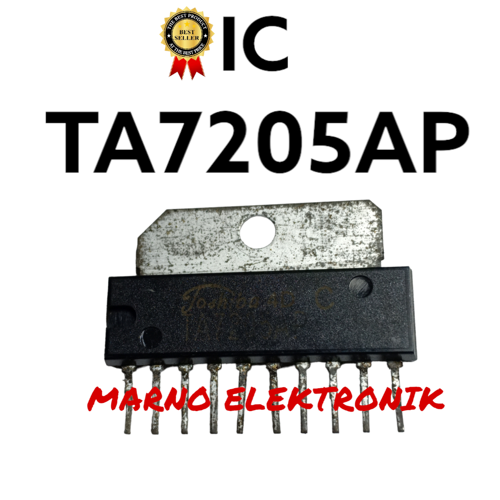 Jual IC TA7205AP TA 7205AP TA7205 TA 7205 ASLI ORI ORIGINAL | Shopee ...