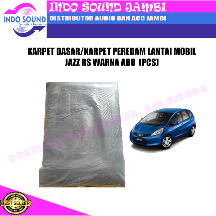Jual KARPET DASAR/KARPET PEREDAM LANTAI MOBIL HONDA JAZZ RS WARNA ABU ...