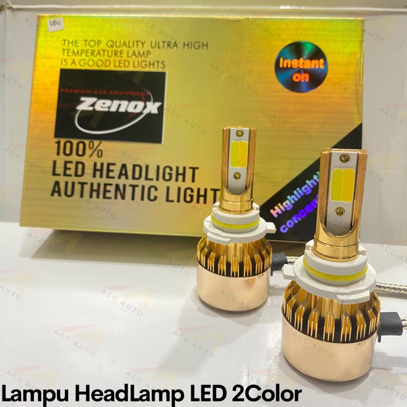 Jual Lampu LED 2 warna (kuning putih) / Headlamp H11 H4 H7 H1 HB3 HB4 ...