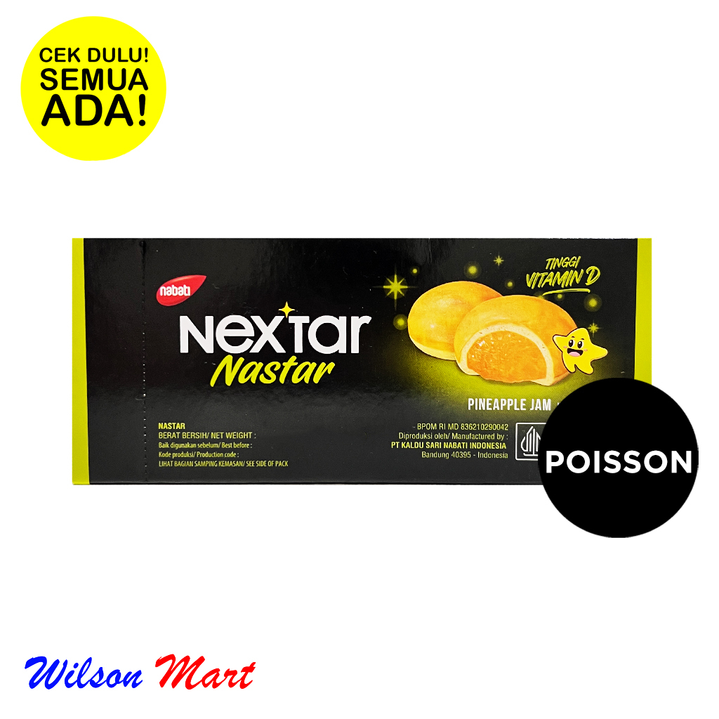 Jual NABATI NEXTAR NASTAR PINEAPPLE JAM ISI 8 X 11,25 GRAM 90 GRAM ...