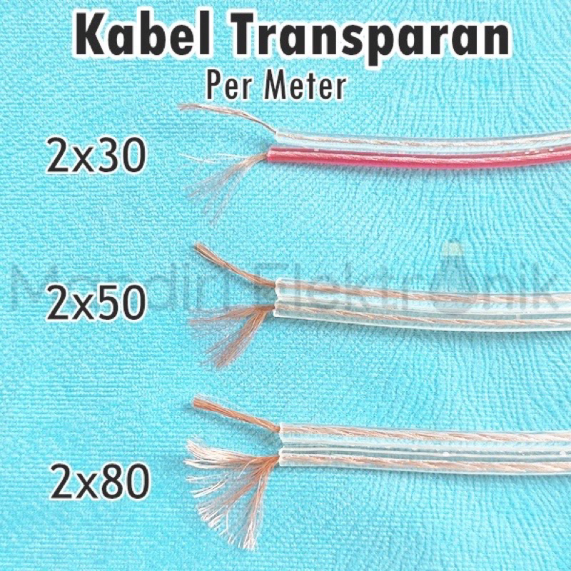 Jual Kabel transparan meteran | Shopee Indonesia