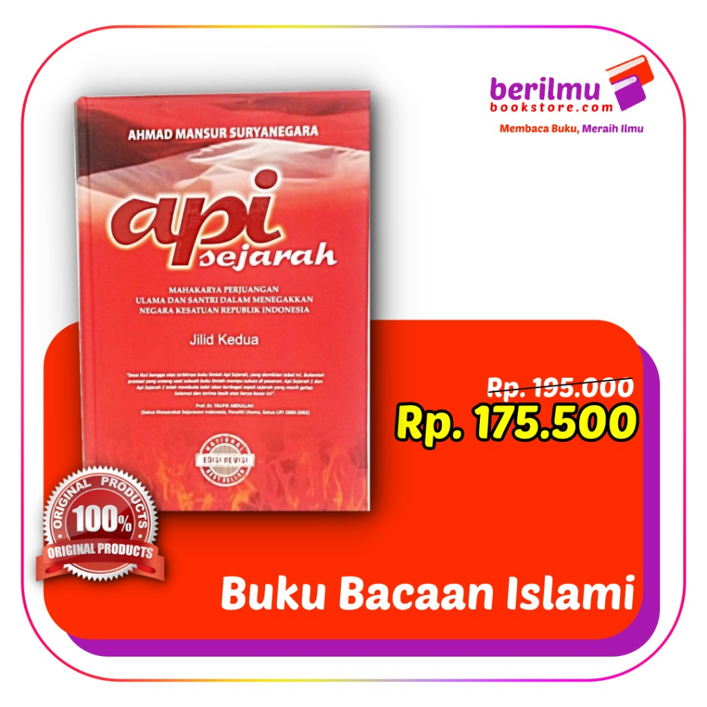 Jual Buku Api Sejarah Jilid 2 | Buku BEST SELLER Sejarah Ilmiah | 100% ...