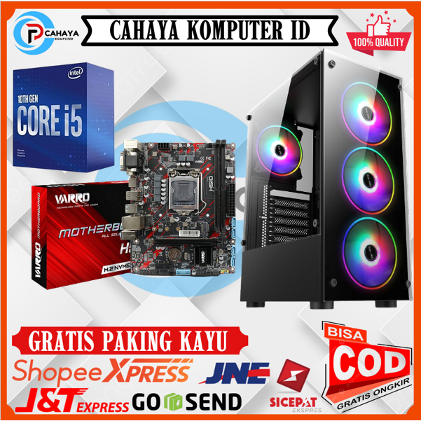 Jual PC Rakitan Intel Core i5 10400F Ram 16GB Vga Gtx 1660 Ti 6GB Garansi Resmi 1 Tahun | Shopee ...