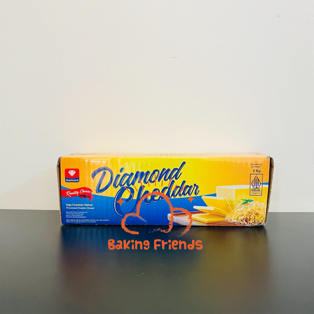 Jual DIAMOND CHEDDAR 2KG / KEJU CHEDDAR DIAMOND 2KG | Shopee Indonesia