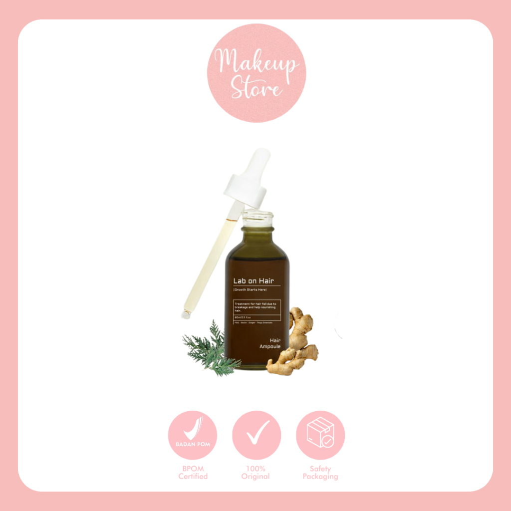 Jual Lab On Hair Anti Hair Fall Ampoule Serum - Hair Oil Serum Rambut ...