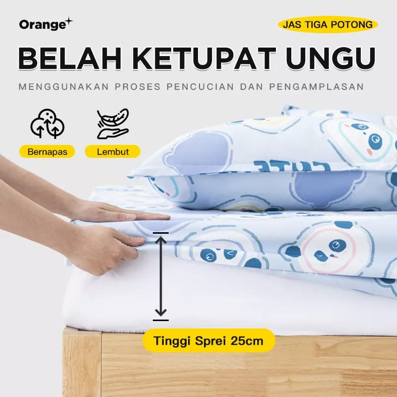 Jual sprei aesthetic new Sprei Karet/Sprei motif ukuran 120x200cm ...