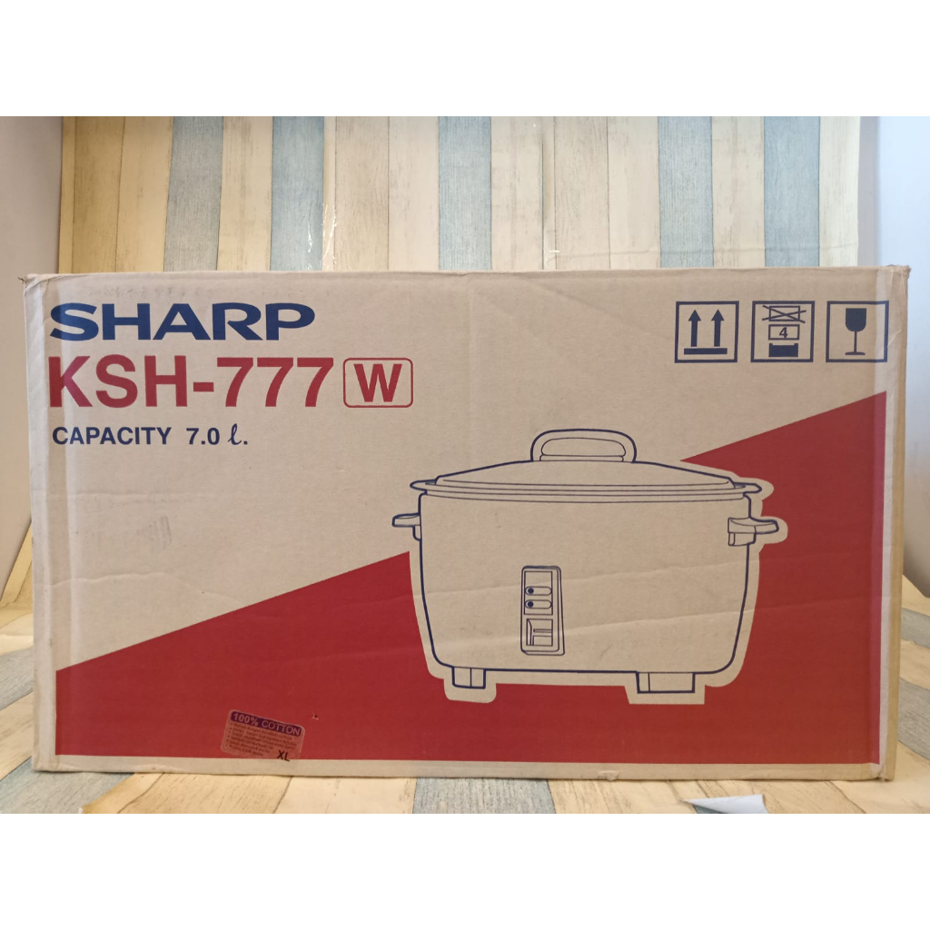 Jual SHARP Rice Cooker 7 Liter KSH-777 2000 Watt | Shopee Indonesia