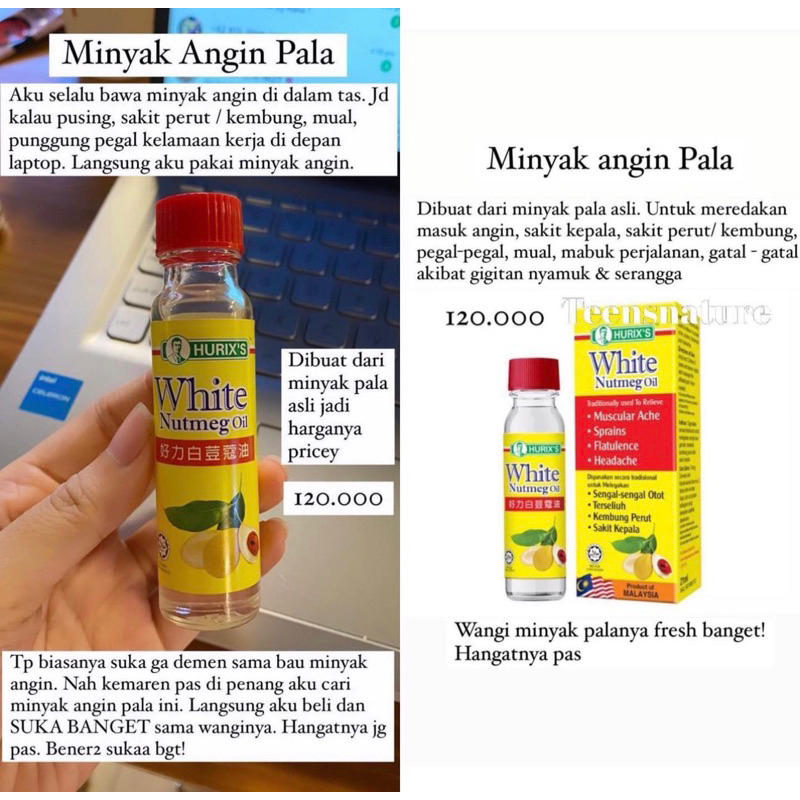 Jual Minyak Angin Pala (PENANG) | Shopee Indonesia