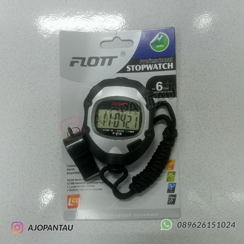 Jual stopwatch stop watch flott compas peluit tali lanyard | Shopee ...
