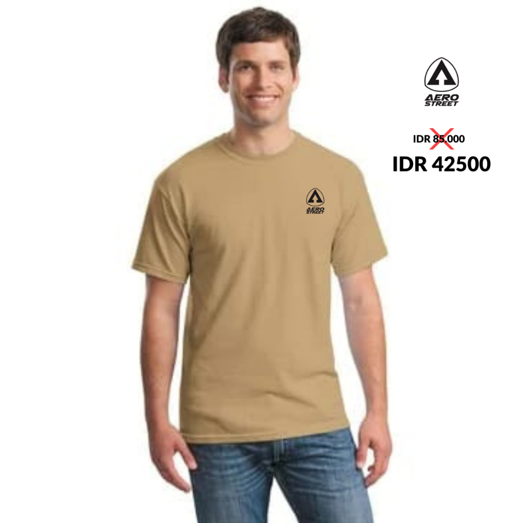 Jual Kaos Aero Street Coksu Logo Sablon / Baju Kaos Aero Street Pria ...
