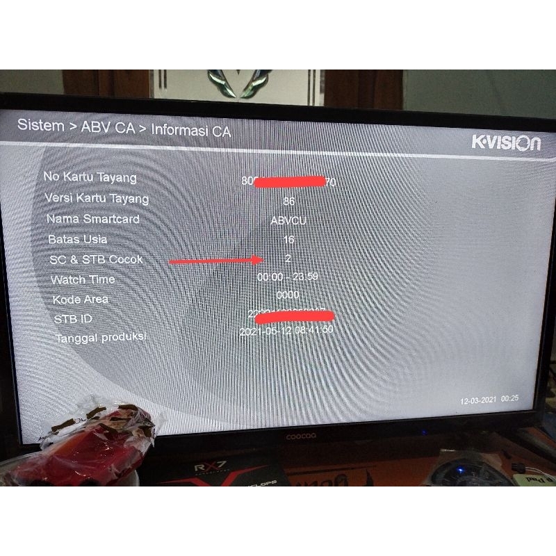 Jual Pairing K Vision C2000 & GOL (Gardiner Optus LGSAT) | Shopee Indonesia