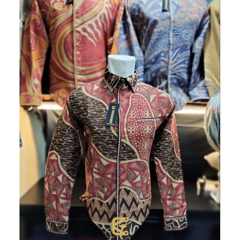 Jual KEMEJA BATIK SMOCK SEMIJAS DOBBY DOUBLE FFURING FULL TRIKOT GOLDEN ...