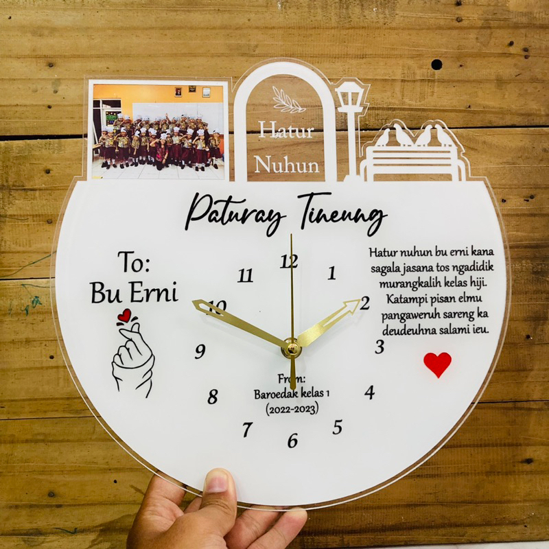 Jual Kenang-kenangan Untuk Guru Wali Kelas So Sweet Bisa Bikin Terharu Custom Bonus Box Kado dan ...