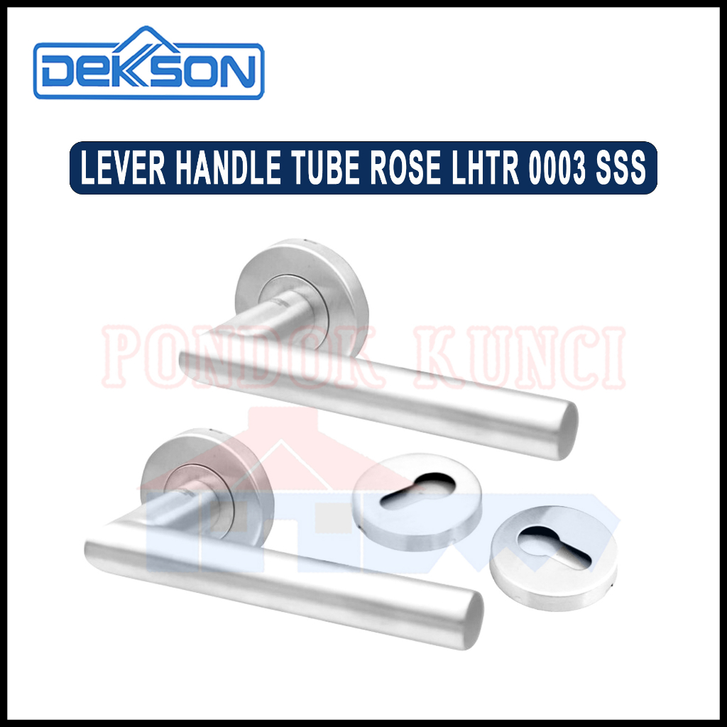Jual Lever Handle Tube Roses Dekkson LHTR 0003 SSS Gagang Kunci Pintu ...