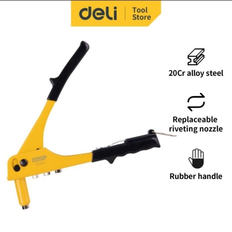Jual DELI DL2310 DL 2310 Tang Rivet 6 inch | Shopee Indonesia