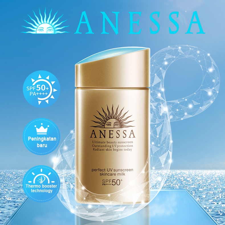 Jual Anessa Sunscreen 60ml / Perfect UV Sunscreen Skincare Milk 60ml ...