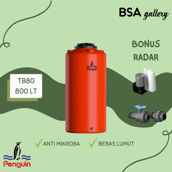 Jual TOREN AIR PENGUIN TB80 800 LITER / TANGKI AIR 800L / TANDON AIR ...