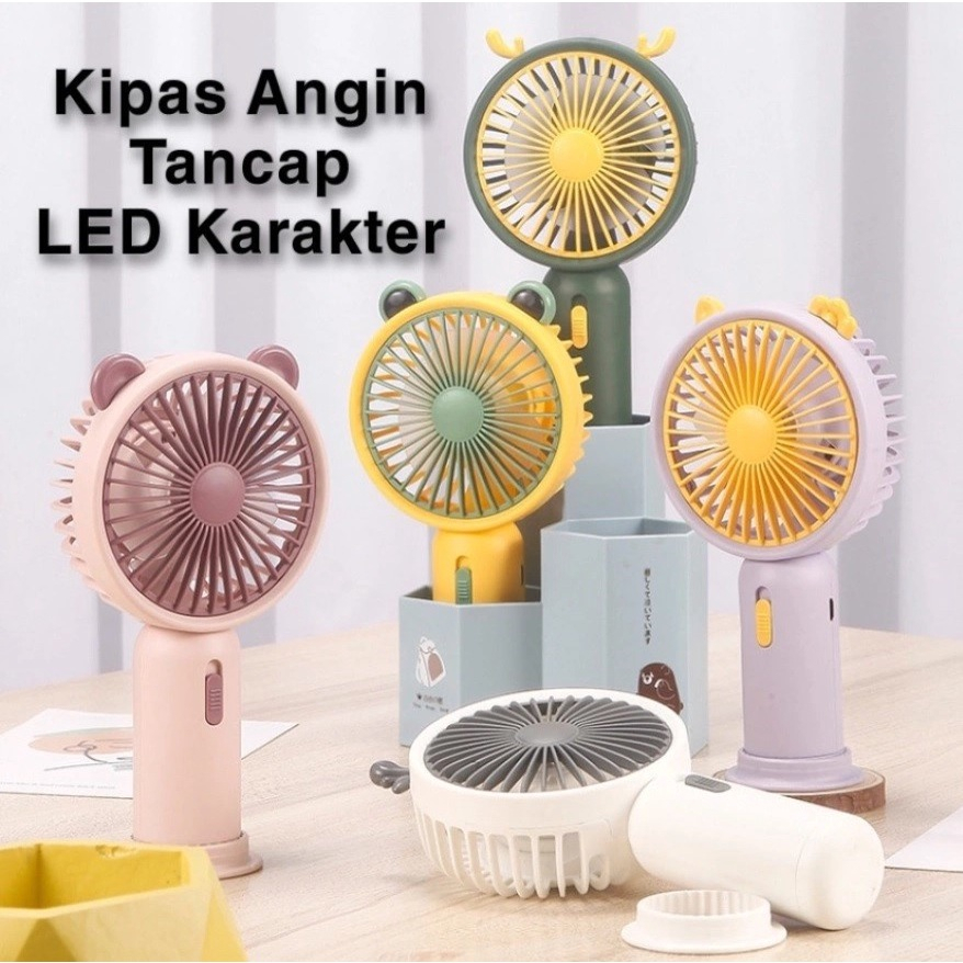 Jual Kipas Mini Tangan Usb Portable Charger Mini Handheld Fan Holder Hp ...
